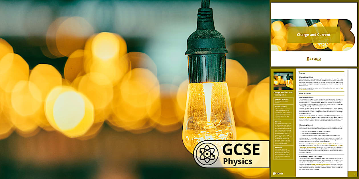 GCSE Electricity: Current and Charge (teacher made) - Twinkl