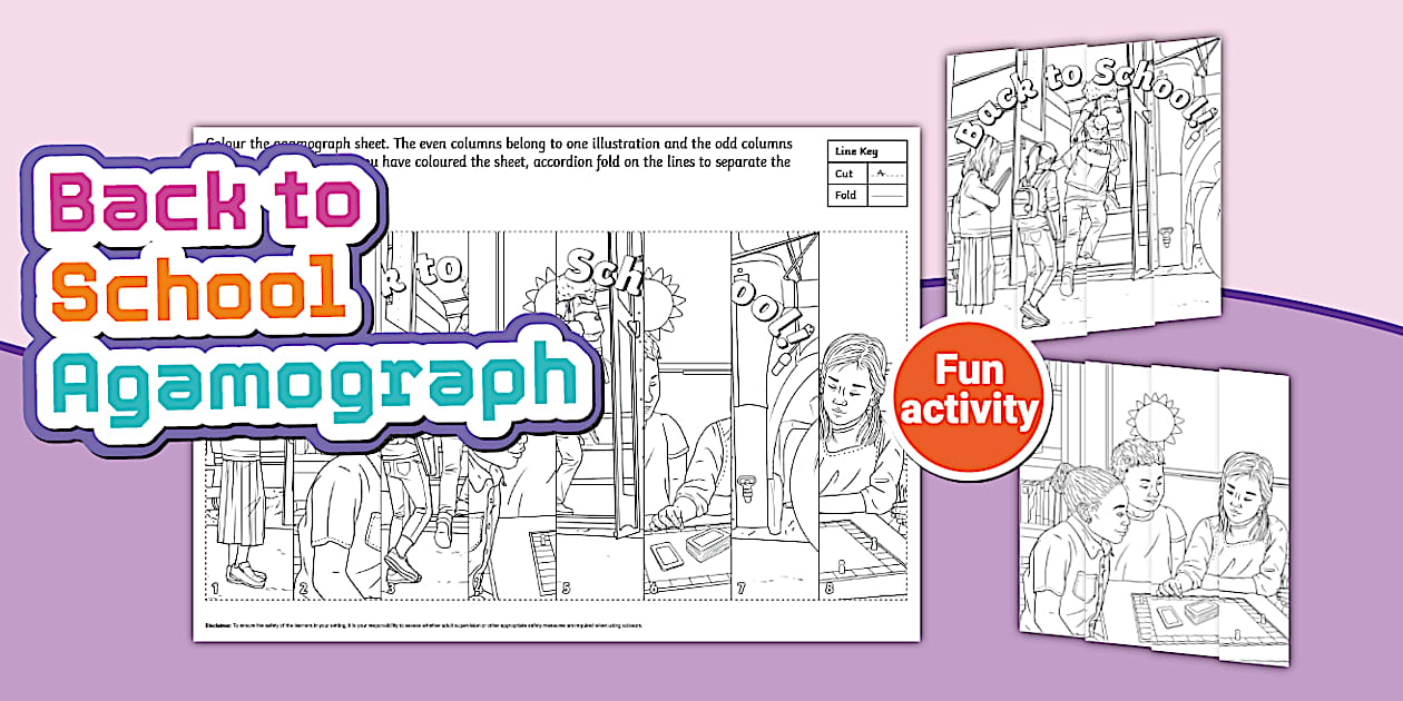 Back to School Agamograph | Twinkl Australia