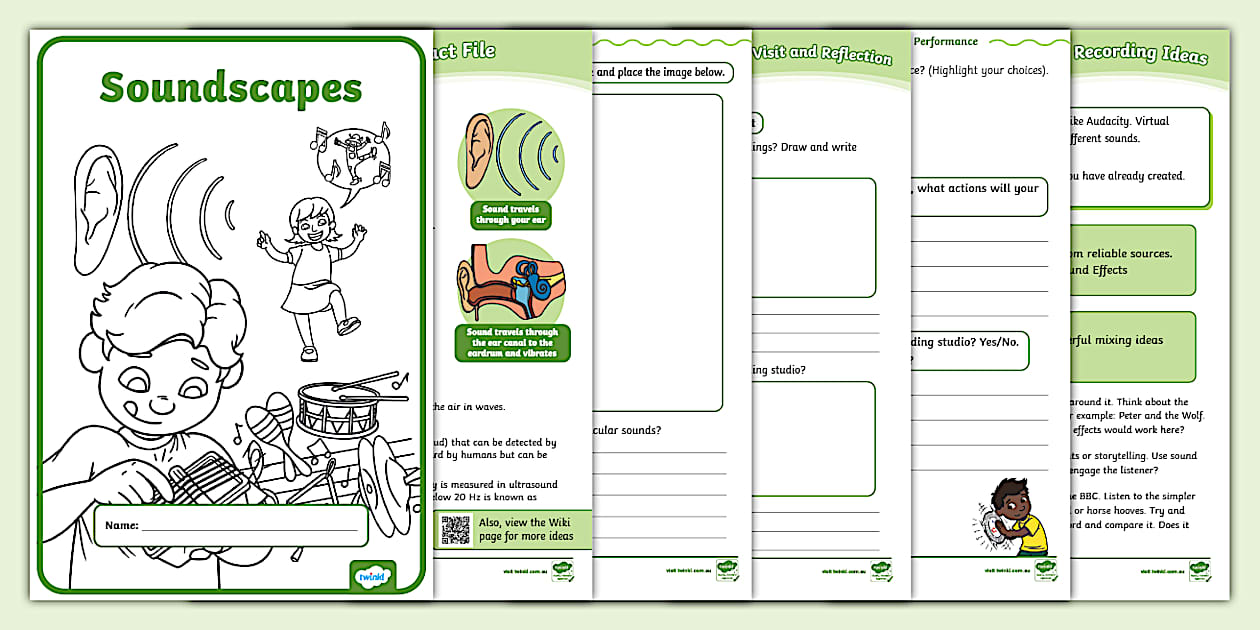 Soundscapes Concept Book (teacher made) - Twinkl
