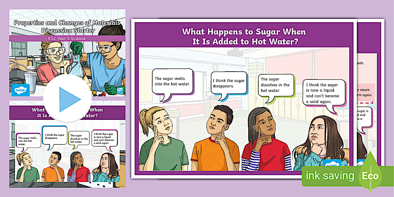 Y5 Properties and Changes of Materials Science Starter