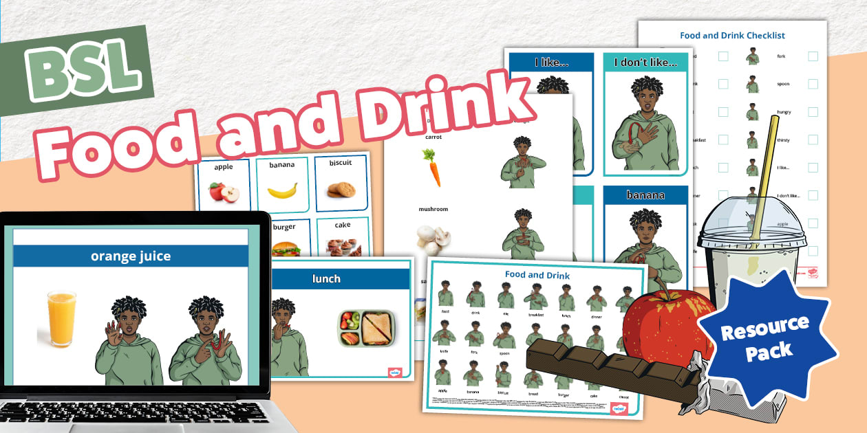 BSL OL Food and Drink Resource Pack