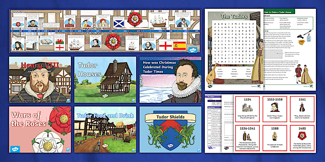The Tudors Teaching Resource Pack KS2 (teacher made)