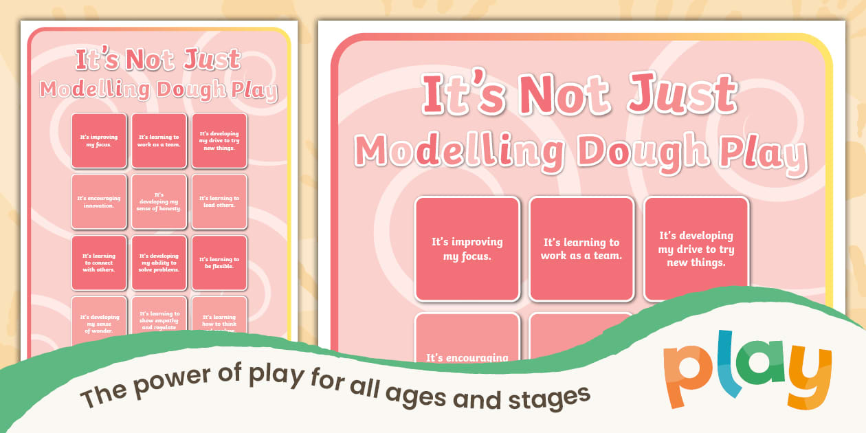 It's Not Just Modelling Dough Play Meta-Skills Poster