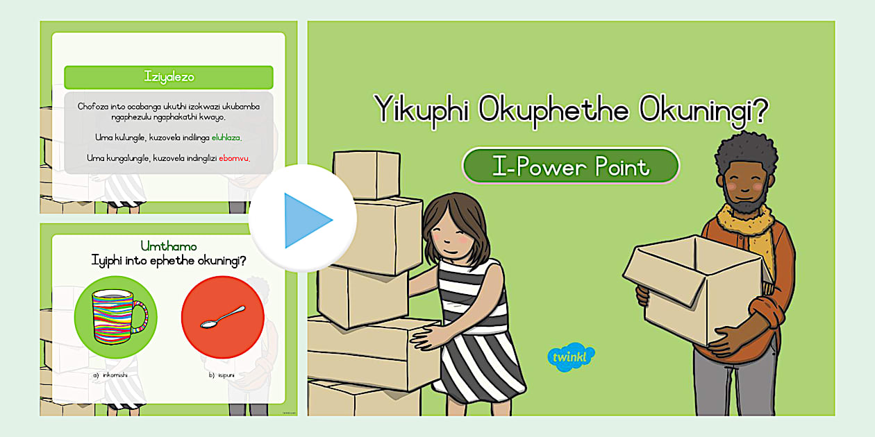 Yikuphi Okuphethe Okuningi? I-Power Point (Teacher-Made)