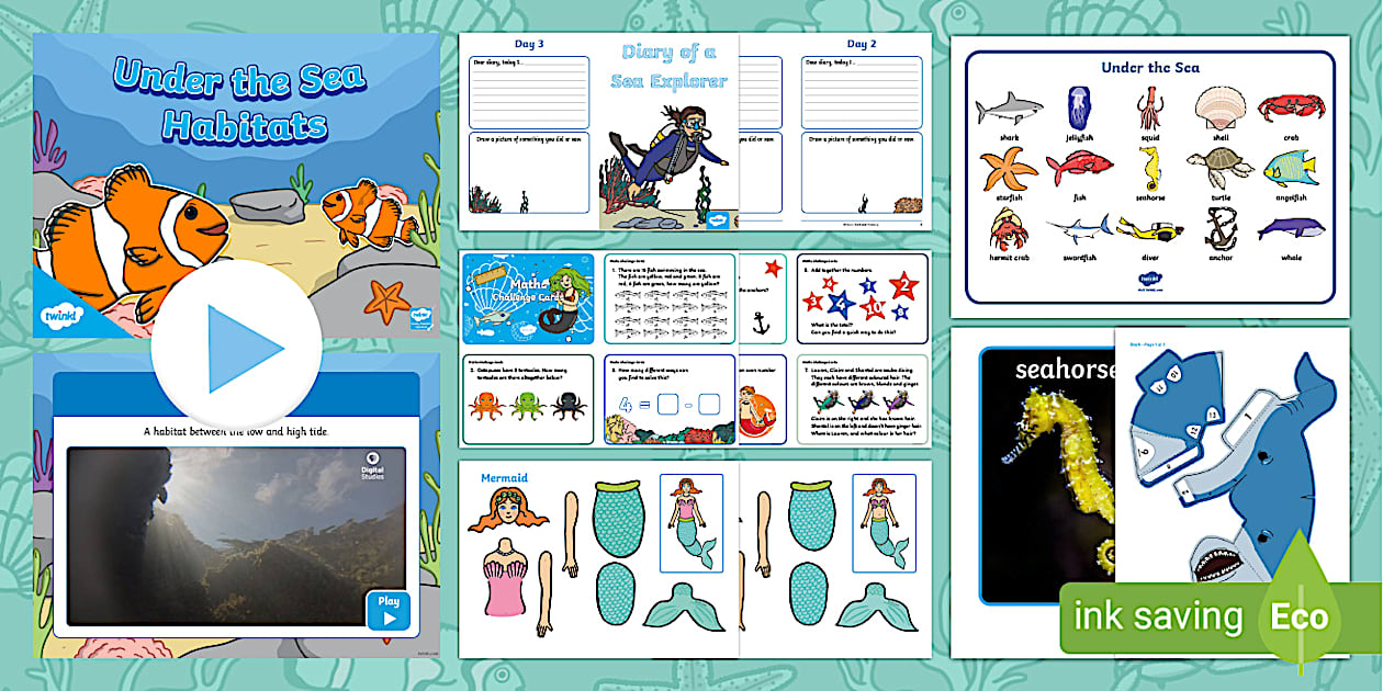 KS1 Under the Sea (teacher made) - Twinkl