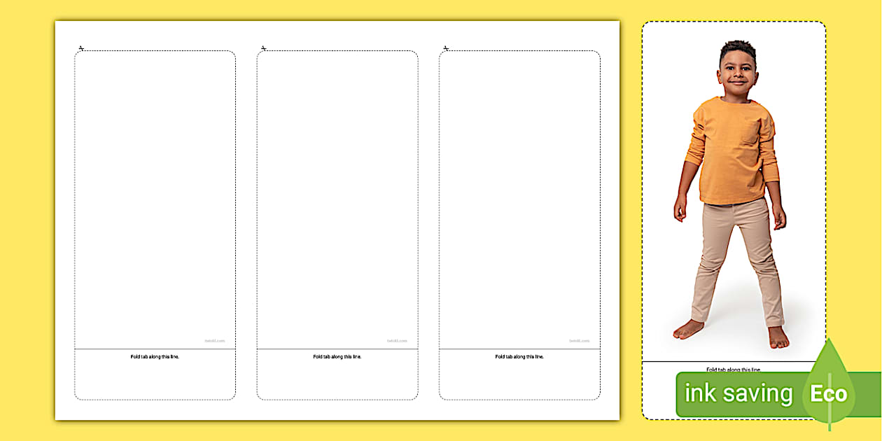 Small World Character/Photography Stand Templates - Twinkl