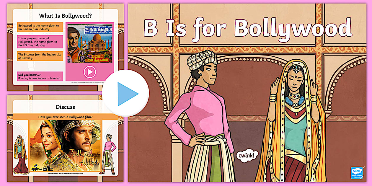 All About Bollywood Information PowerPoint - Twinkl