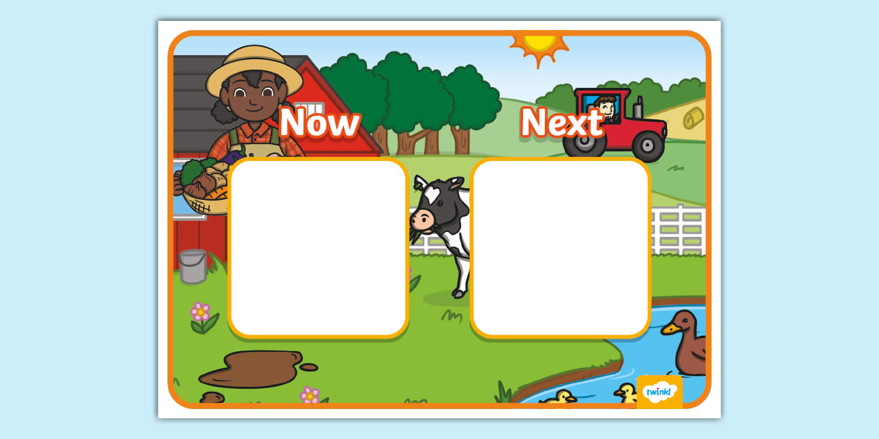 Farm Now and Next Board - Twinkl KS1 (teacher made) - Twinkl