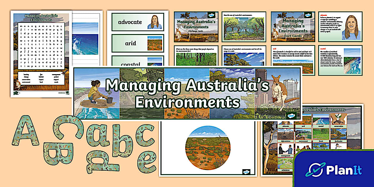 Yr 5 Managing Australia's Environments Additional Resources