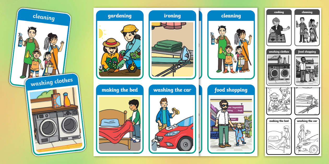 Daily Living Flashcards - Twinkl Flashcards (Teacher-Made)