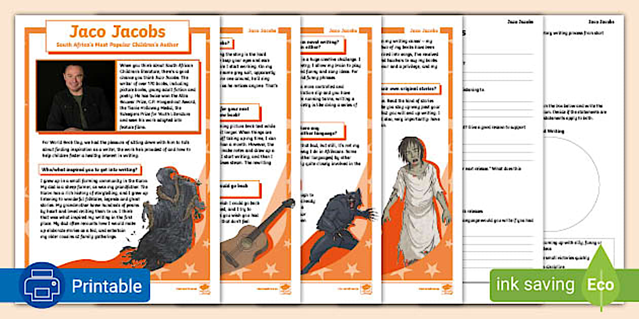 FREE! - Jaco Jacobs Activity | Reading Comprehension | Senior Phase