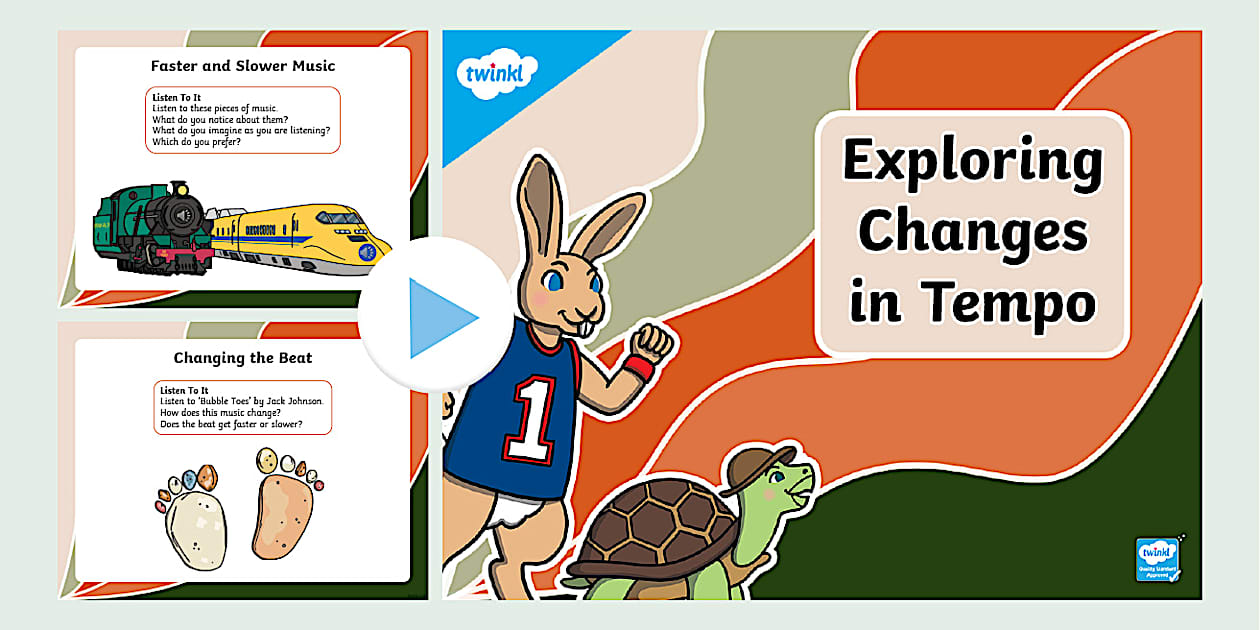 👉 KS1 Exploring Changes in Tempo PowerPoint | Music Resources
