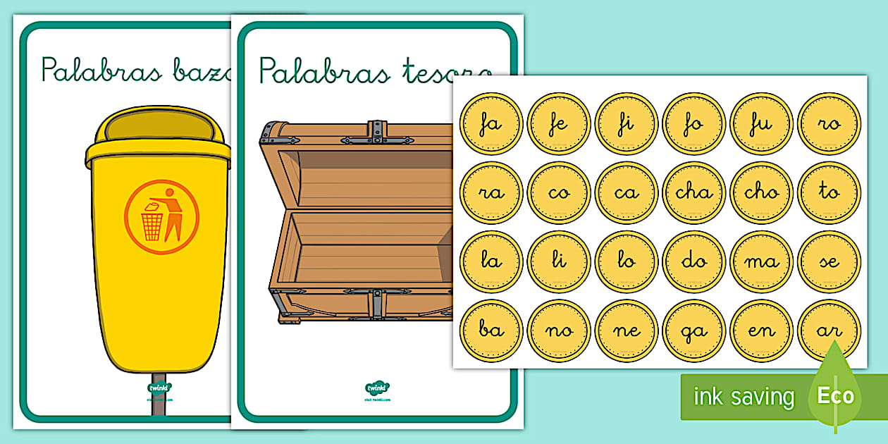 Encontrar las palabras tesoro: La letra F (teacher made)