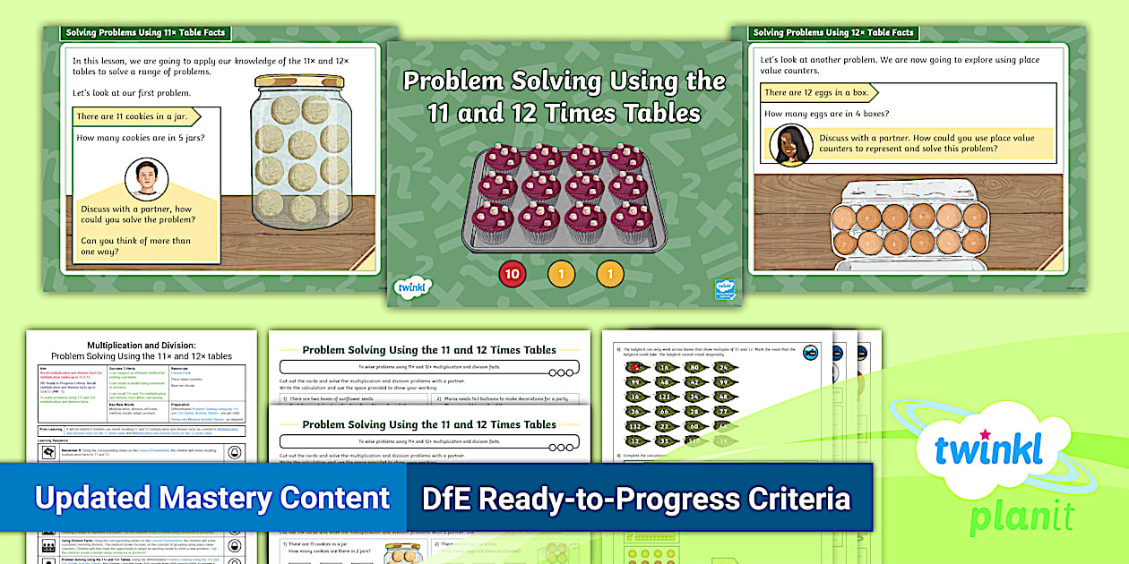 👉 Y4 Multiplication and Division Planit Maths Lesson 11