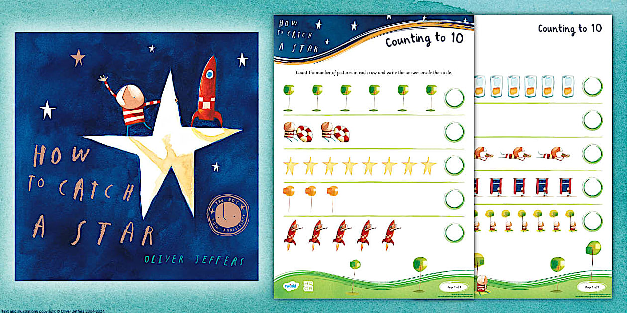 FREE! - 👉 How to Catch a Star: Counting to 10 Activity