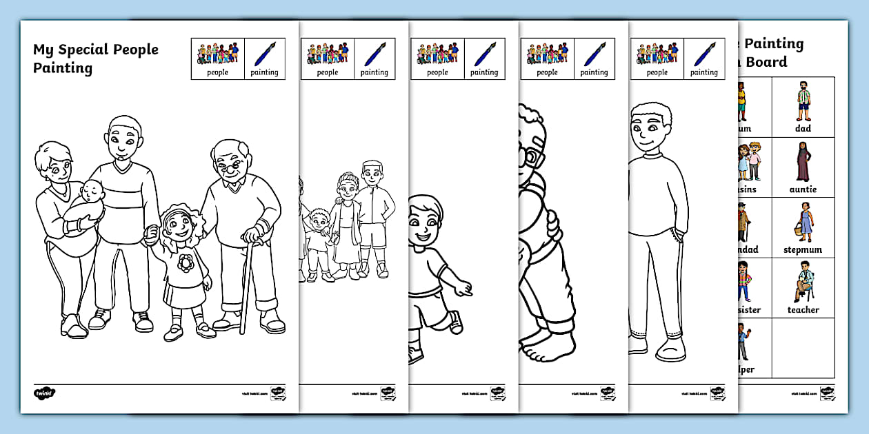 ASN Painting Activity with Visual Supports (teacher made)