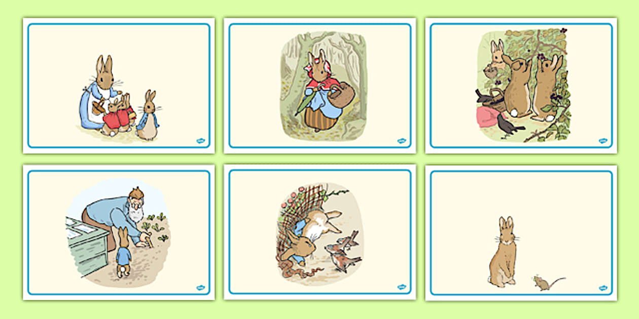 The Tale of Peter Rabbit Short Story Sequencing Activity