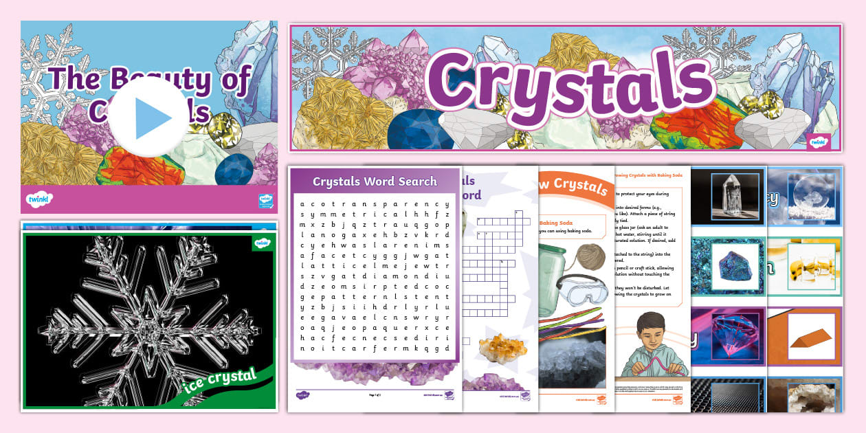 Crystals STEM Resource Pack (teacher made) - Twinkl