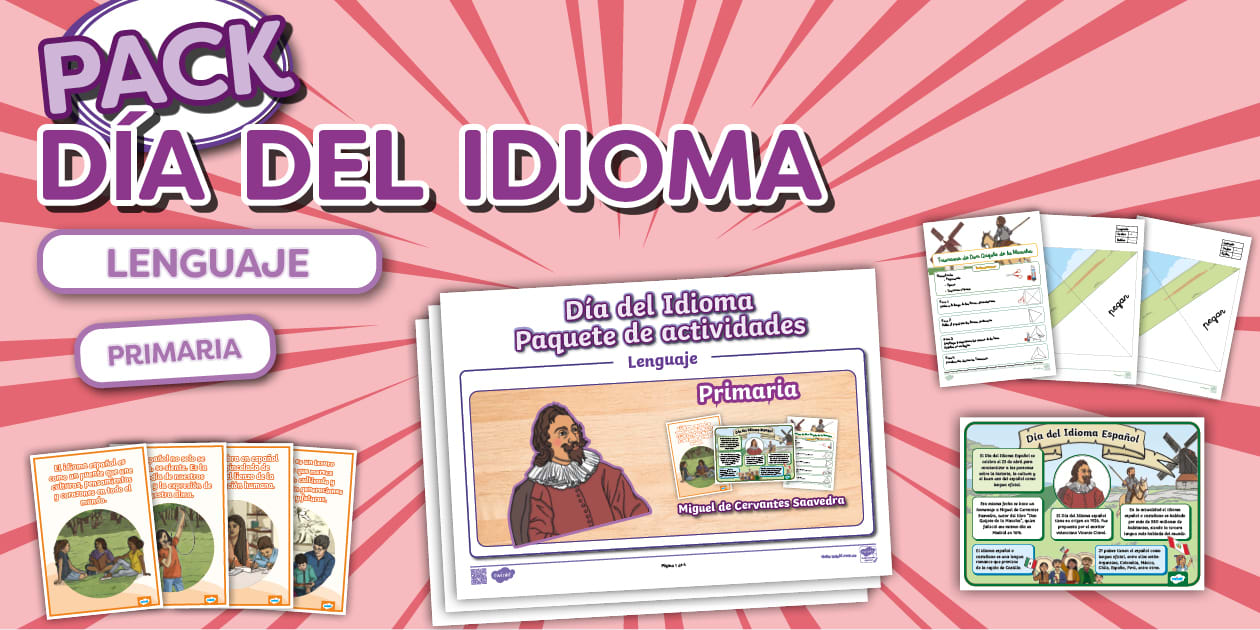 Pack Día del Idioma para Niños