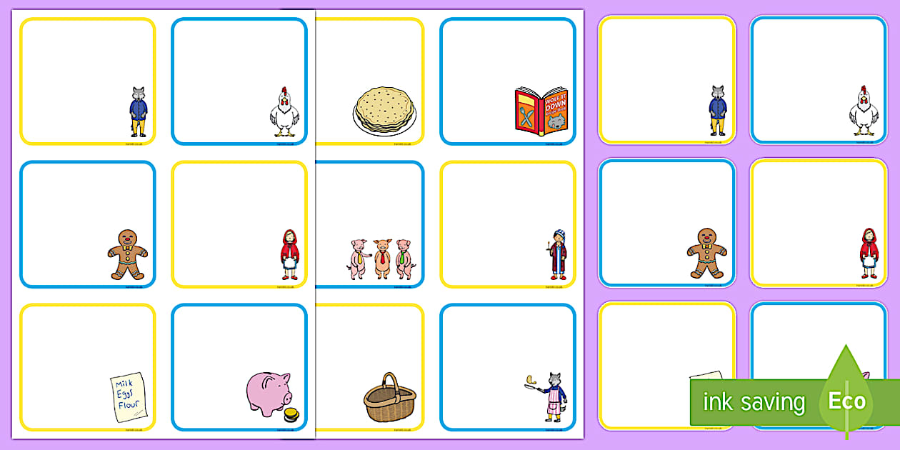 Editable Peg Name Labels to Support Teaching on Mr Wolfs Pancakes - name