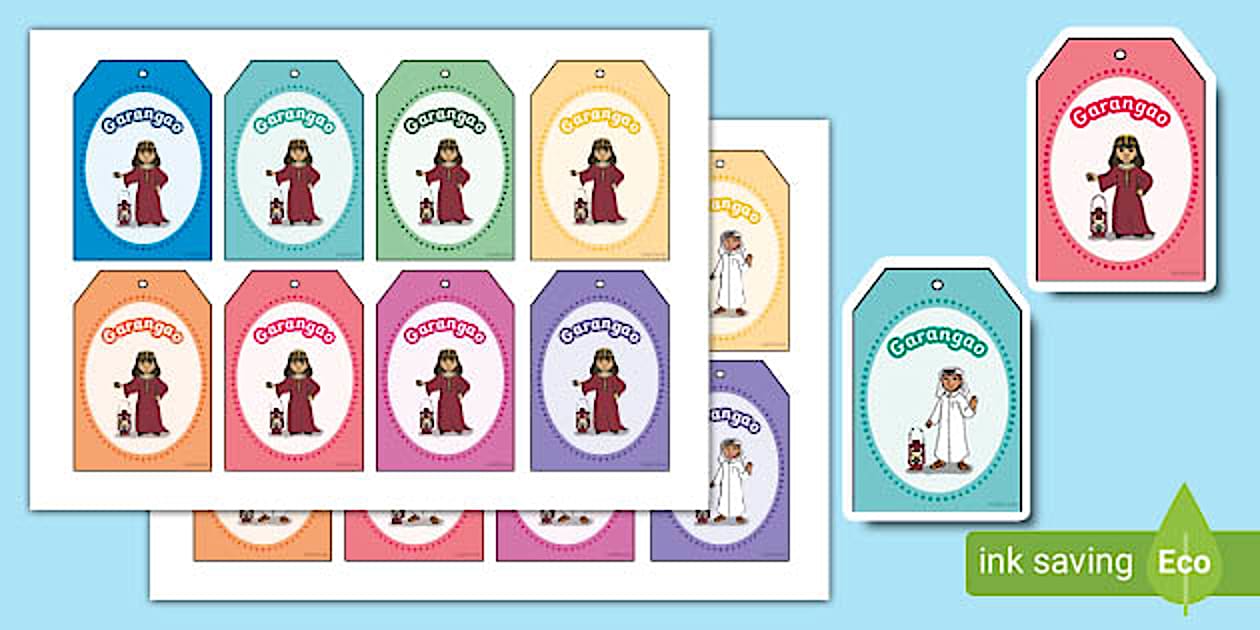 Garangao Goody Bag Tags - Twinkl