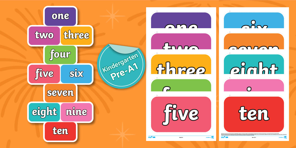 ESL Hop Scotch Numbers (Lehrer gemacht) - Twinkl