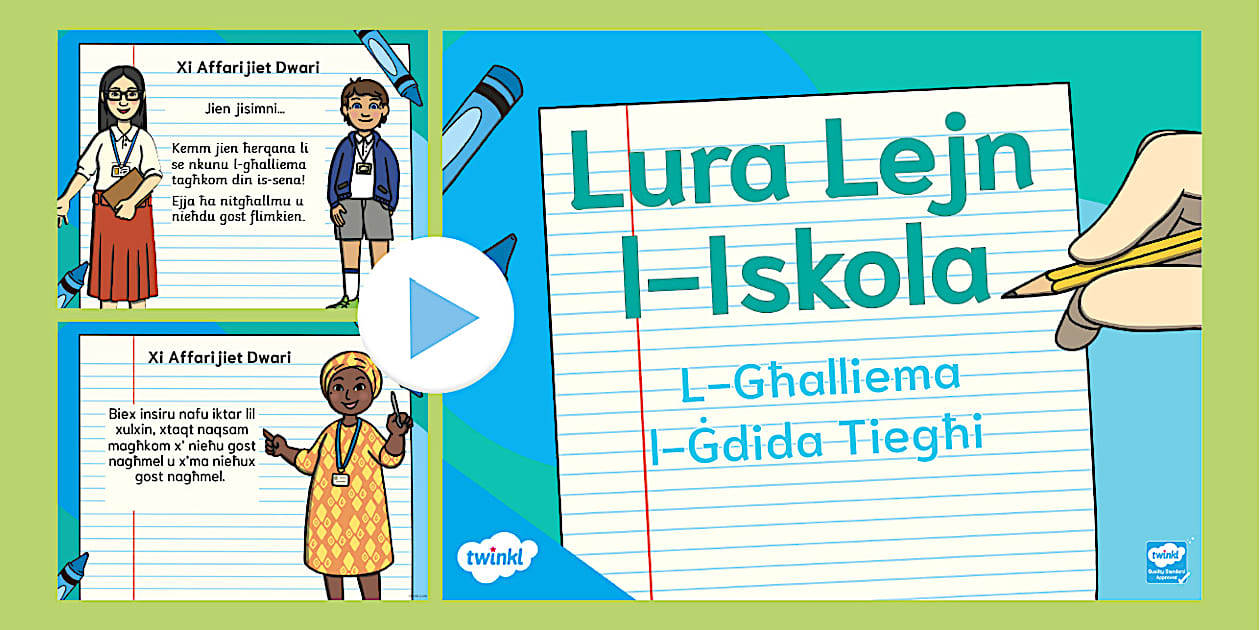 Lura Lejn l-Iskola l Preżentazzjoni: L-Għalliema Ġdida Tiegħi