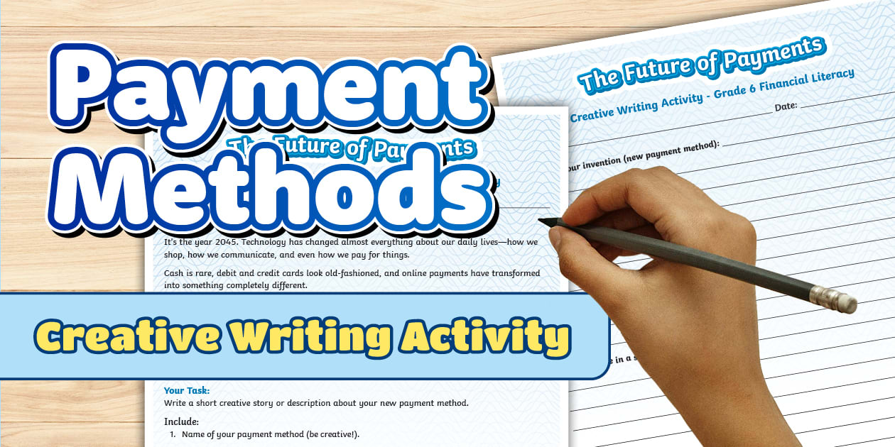 The Future of Payments Creative Writing Activity