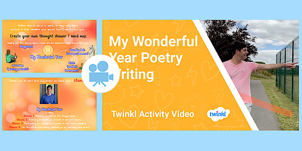 KS2 (Ages 7-9) Activity Video: Poetry Composition