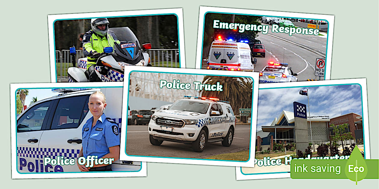 Police Display Photos (Teacher-Made) - Twinkl