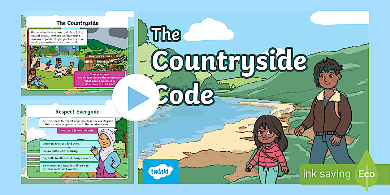 KS1 The Countryside Code PowerPoint (Teacher-Made) - Twinkl