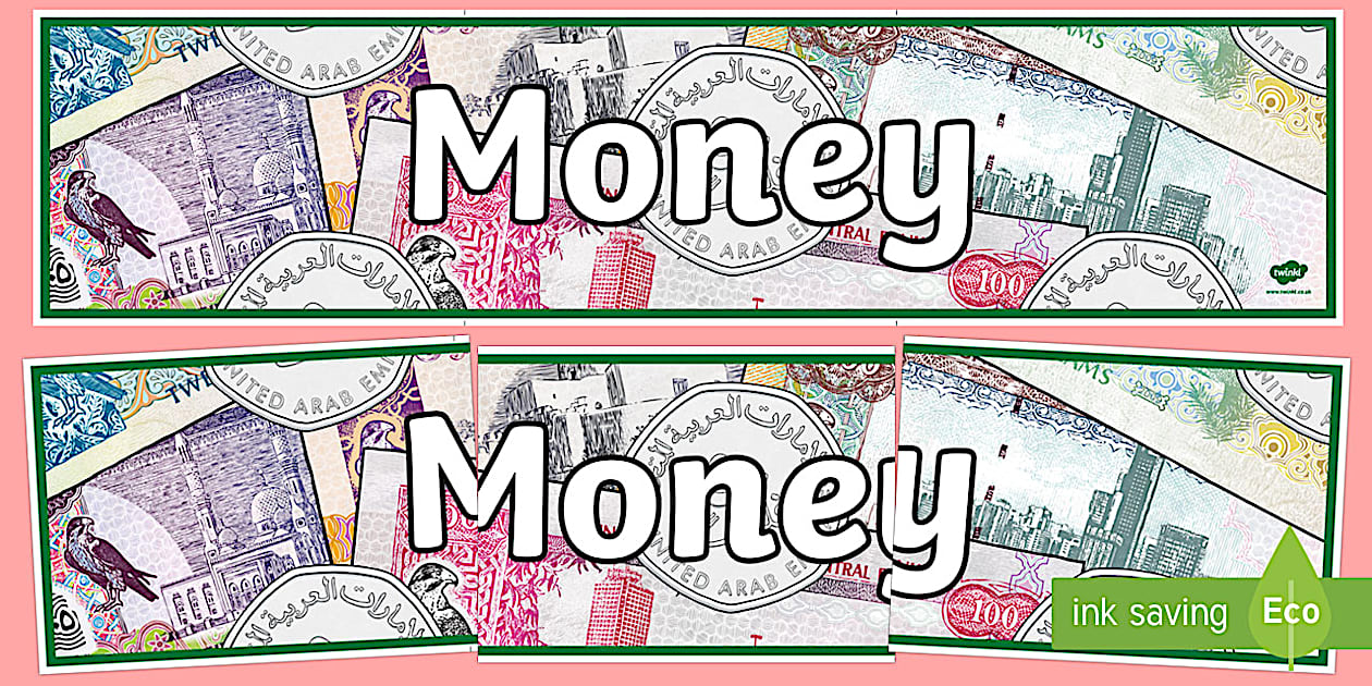 Money Display Banner (teacher made) - Twinkl