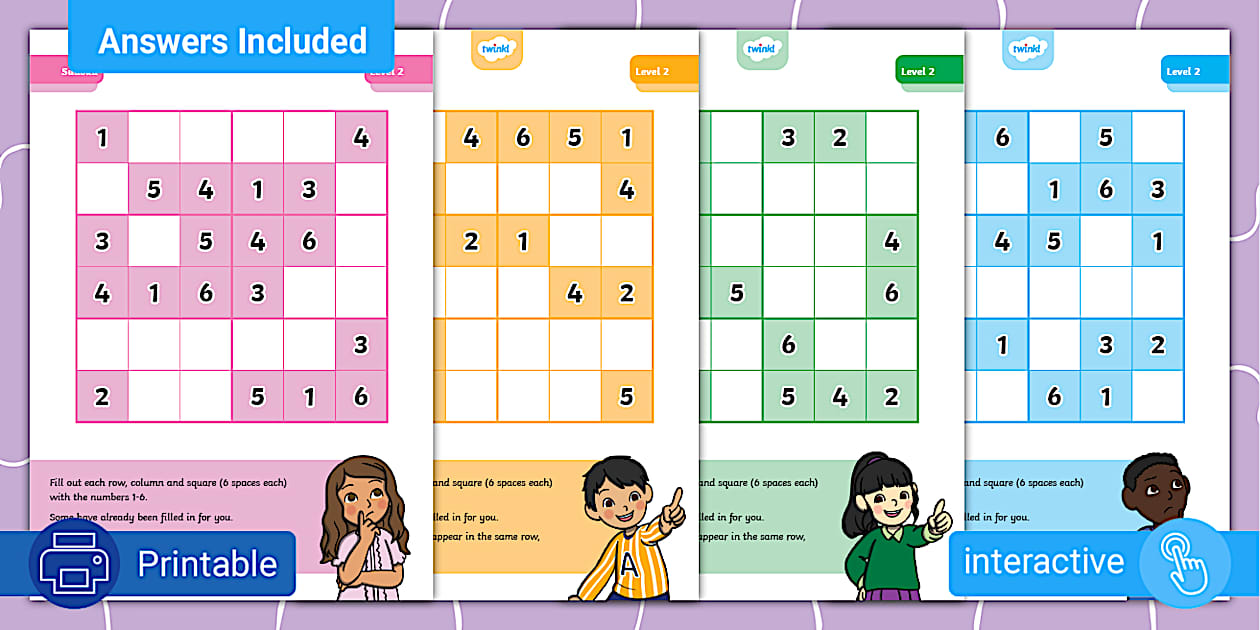The Essential Sudoku Starter Pack - Twinkl - L2 - Twinkl