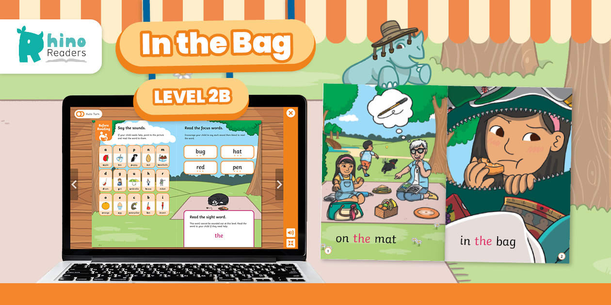 Level 2b Decodable Readers: In the Bag