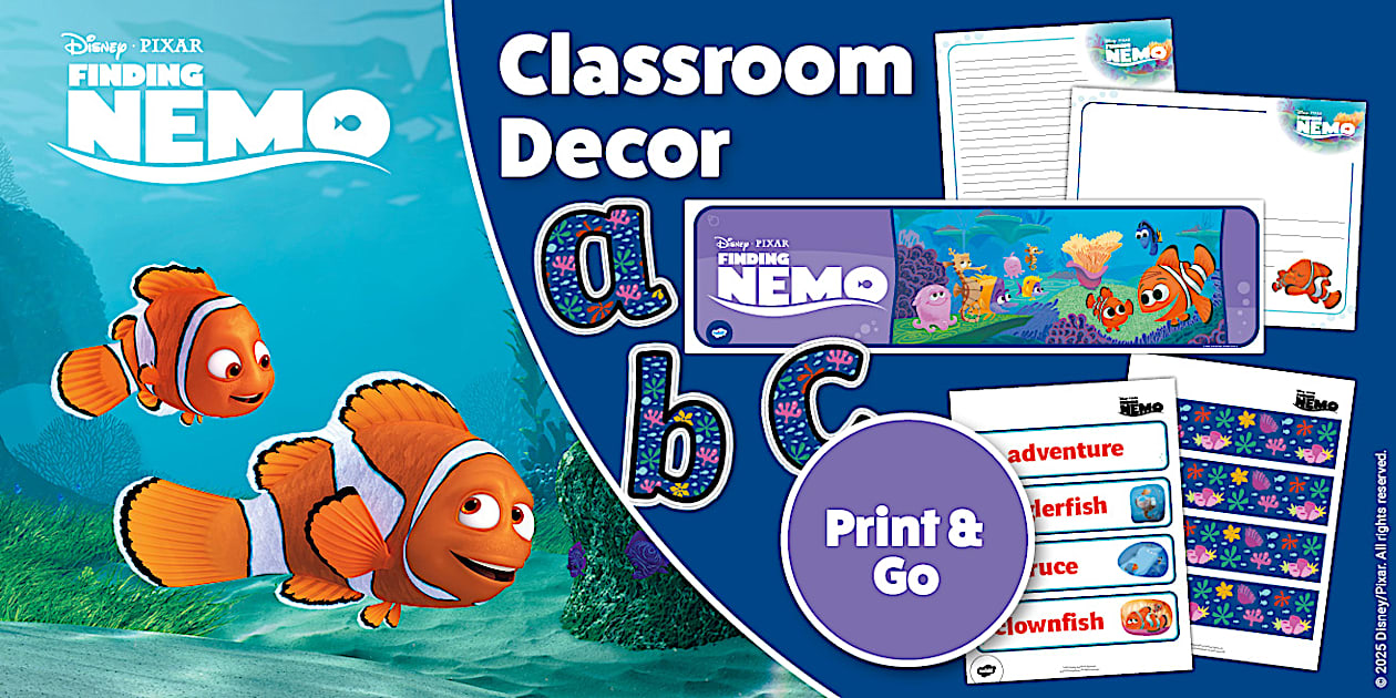 Finding Nemo: Bulletin Board Set