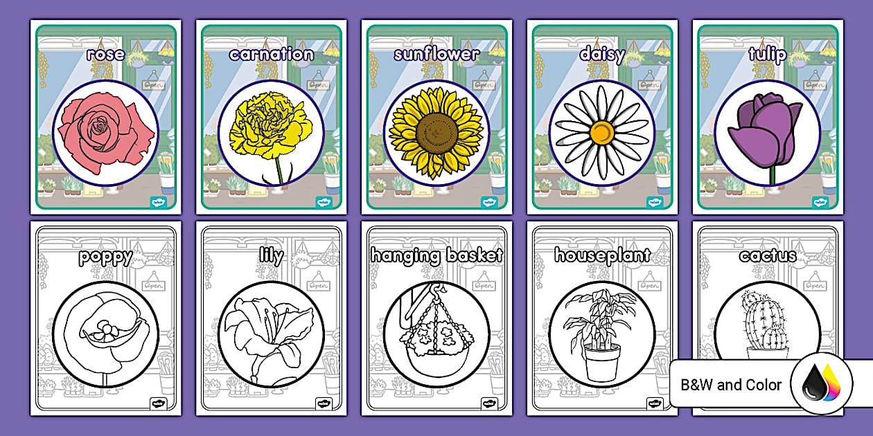 Flower Shop Dramatic Play Posters - Twinkl