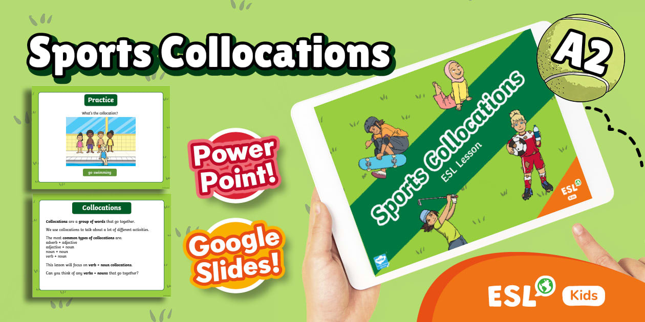 ESL Sports Collocations for Kids