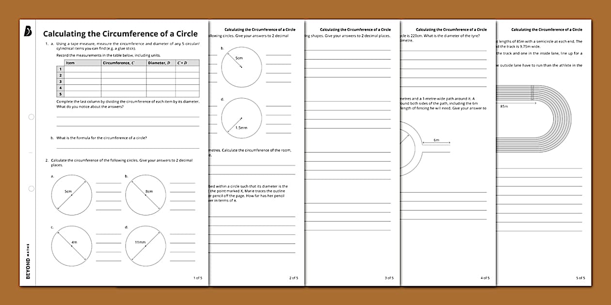 👉 Calculating the Circumference of a Circle - Twinkl