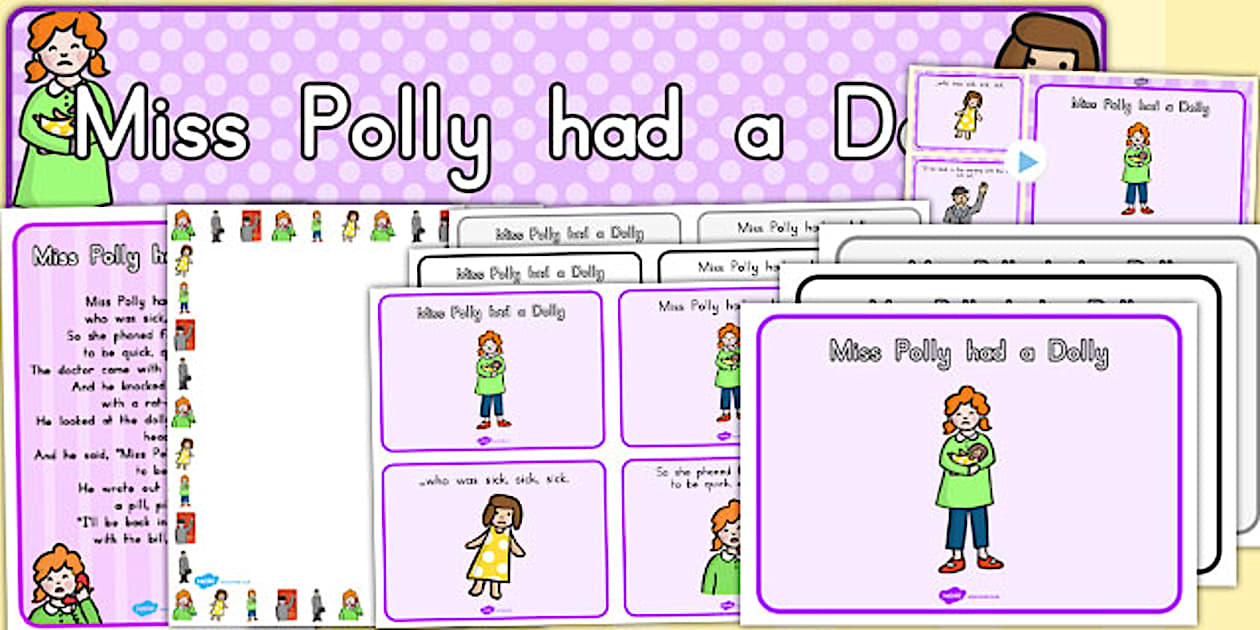 Miss Polly Had a Dolly Resource Pack