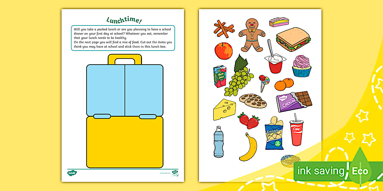 Starting School Journal (Reception) - Lunchtime! - Twinkl