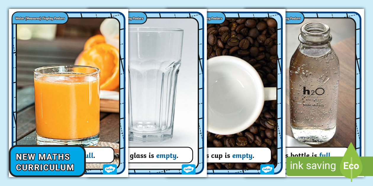 Water (Measures) Display Posters (teacher made) - Twinkl