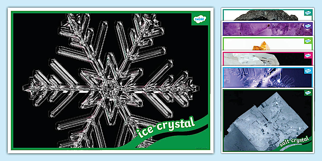 Crystals Display Photos (Teacher-Made) - Twinkl