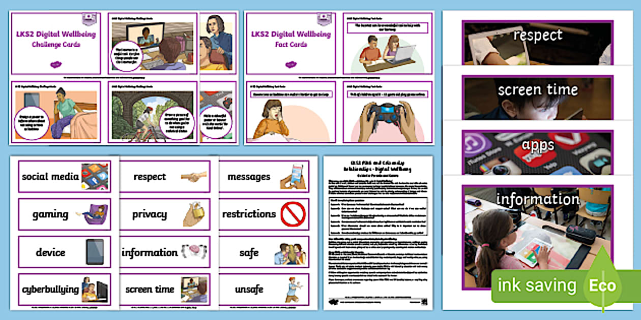 PSHE: LKS2 Digital Wellbeing - Additional Resources - Twinkl