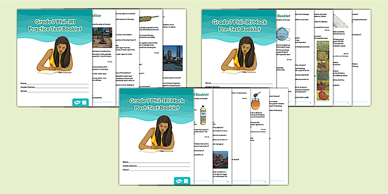 Grade 7 Phil-IRI Resource Pack | Grade 7 | Twinkl PH