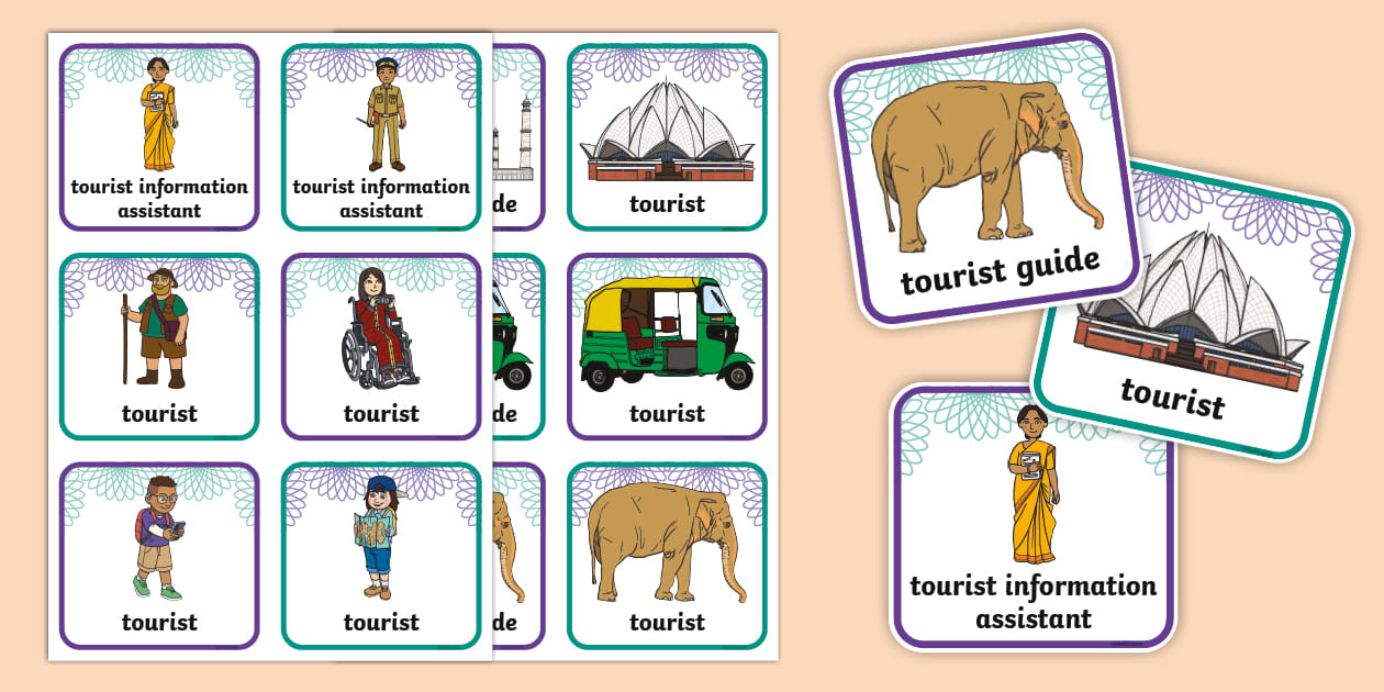 New Delhi Tourist Information Office Role Play Badges