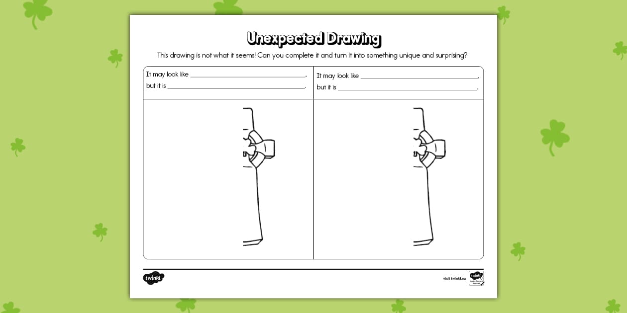 Celtic Cross Unexpected Drawing Activity - Twinkl