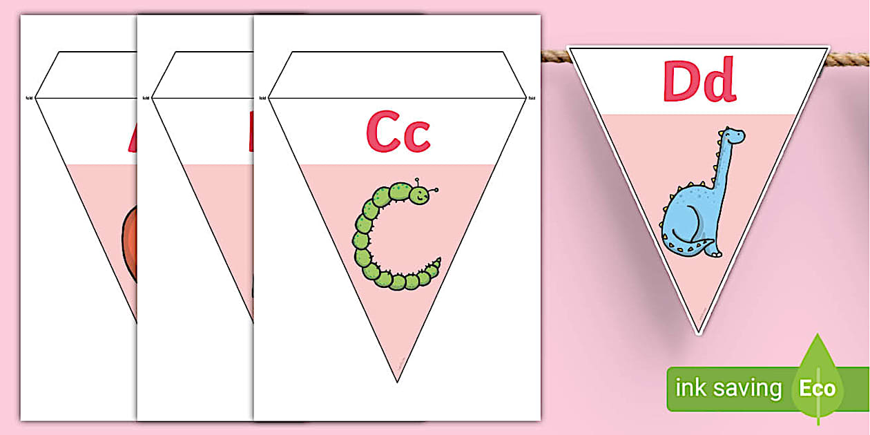 Alphabet Display Letters | Shapes Poster