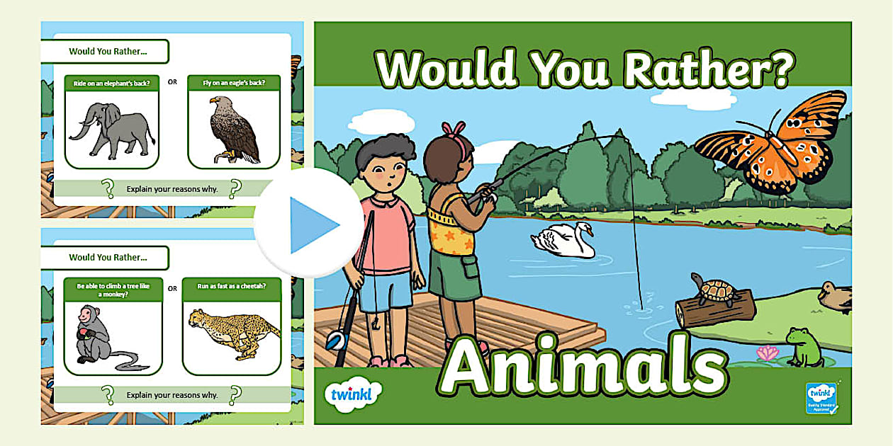 Would You Rather? Animal Science (Teacher-Made) - Twinkl