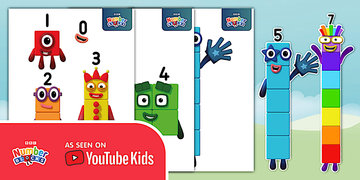 FREE! - Numberblocks: 0-10 Character Cutouts - Twinkl