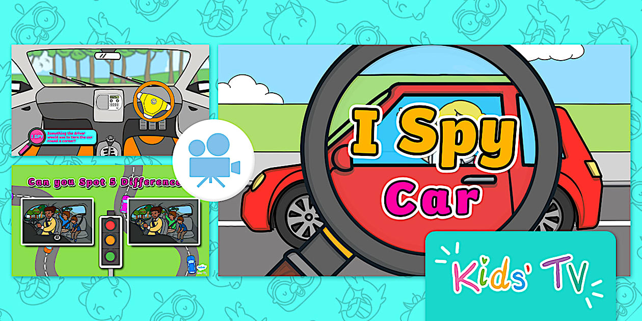 I Spy in the Car! | Fun Car Game for Kids